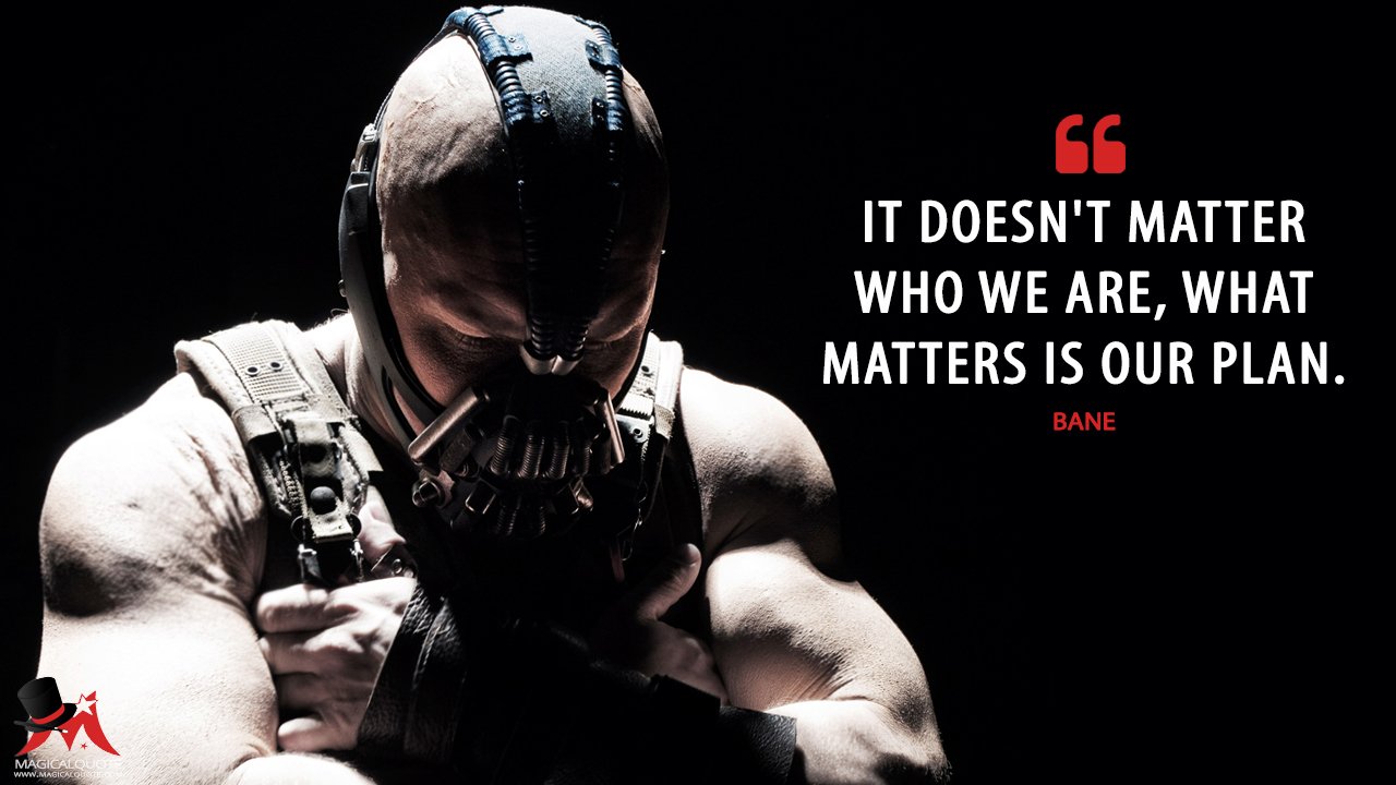 Bane Quote Wallpaper