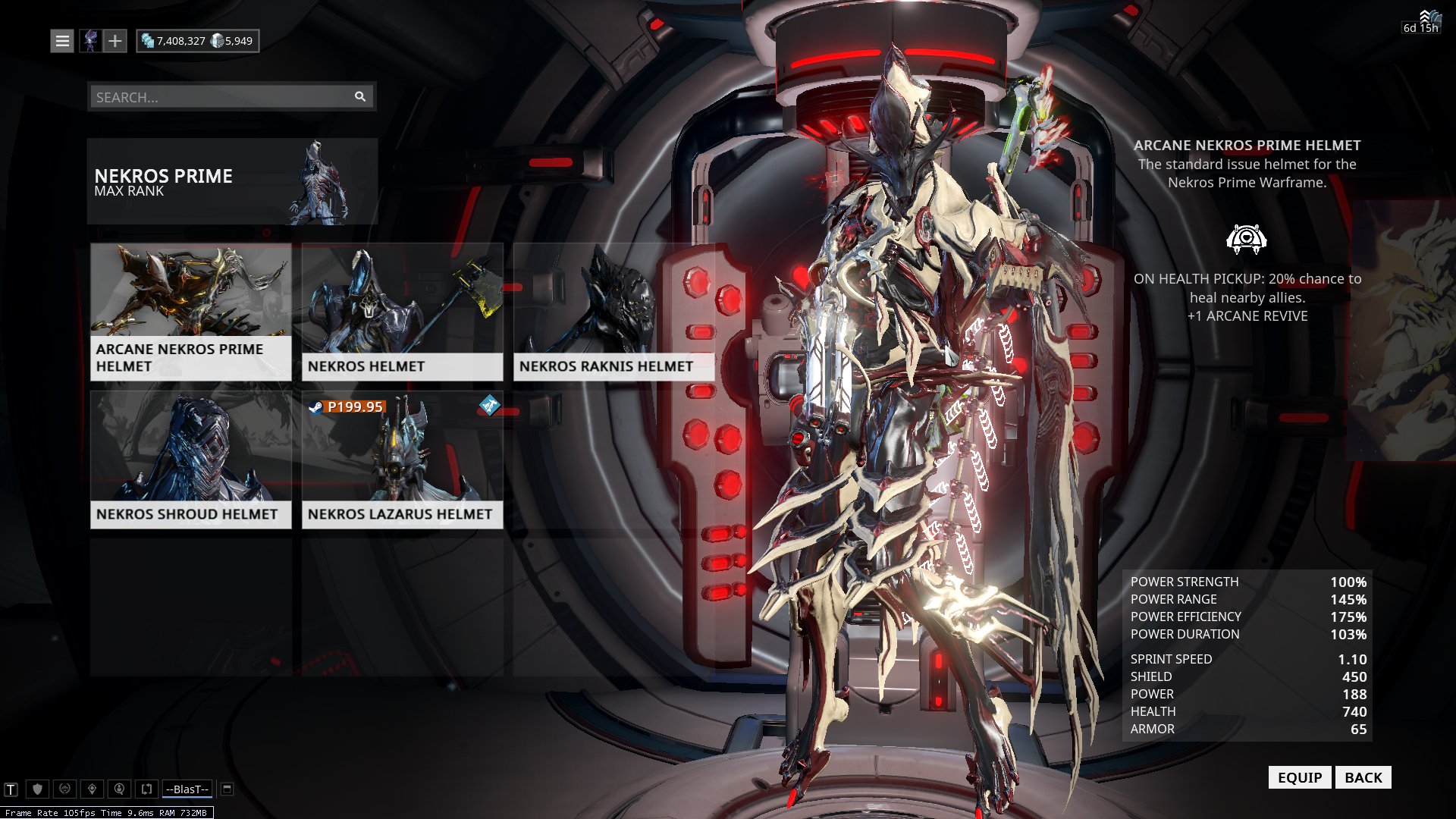 Warframe Nekros Armor
