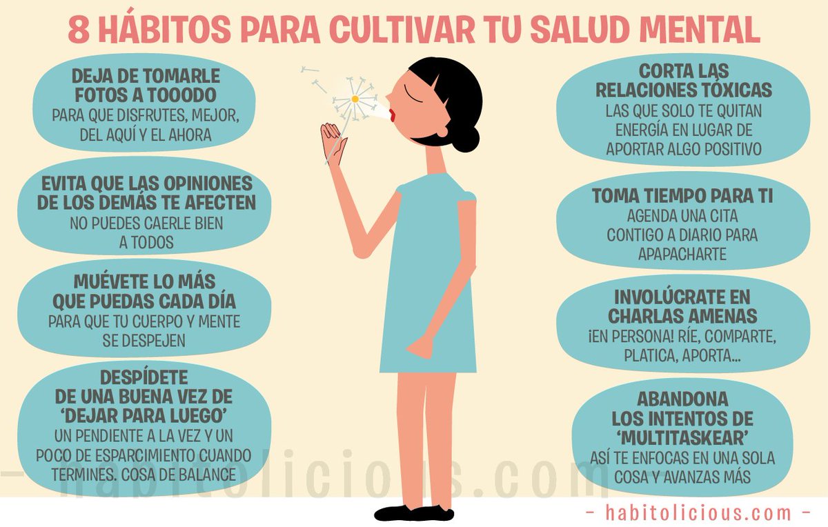 Salud Fisica y Mental: Consejos para una buena salud mental