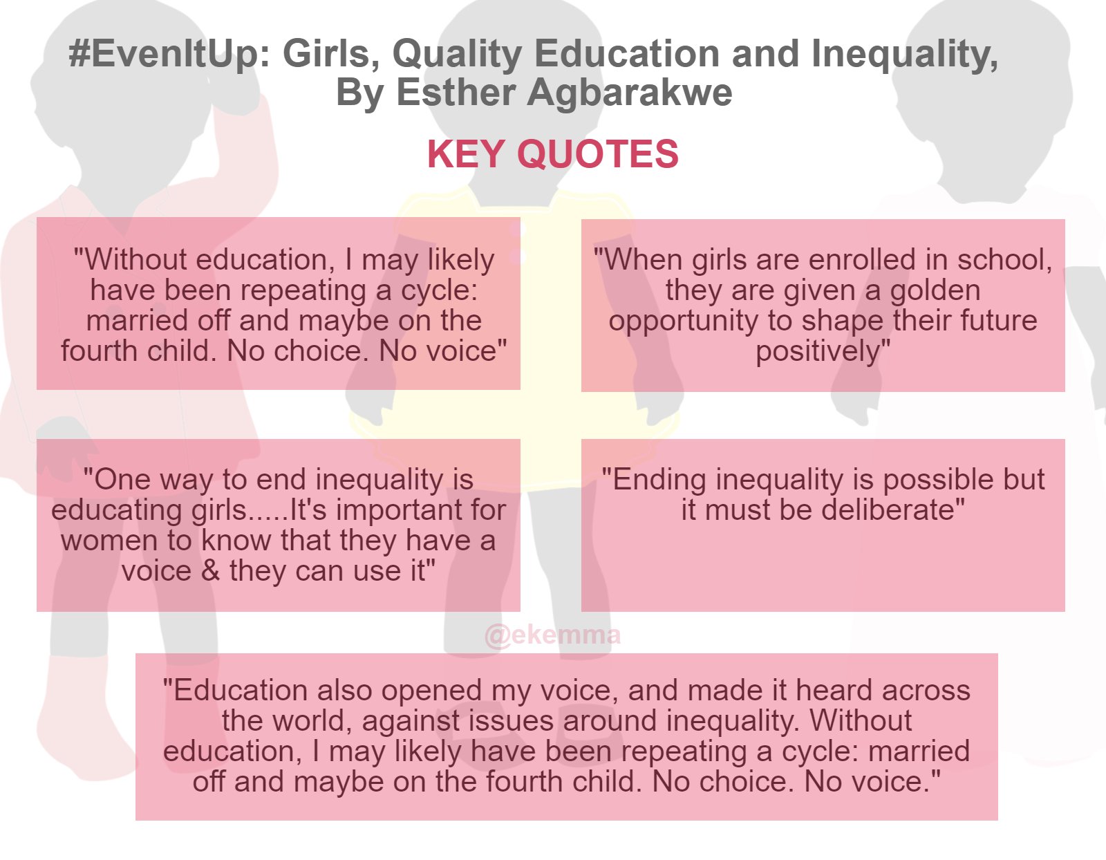 Inequality In School Quotes