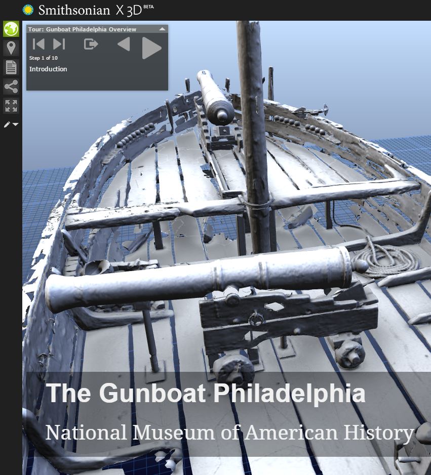 Today in 1776: Gunboat Philadelphia sunk by the British at the Battle ...