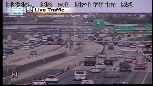 Crash on I-95 SB at Griffin Rd traffic | WPLG Local 10 News | Scoopnest