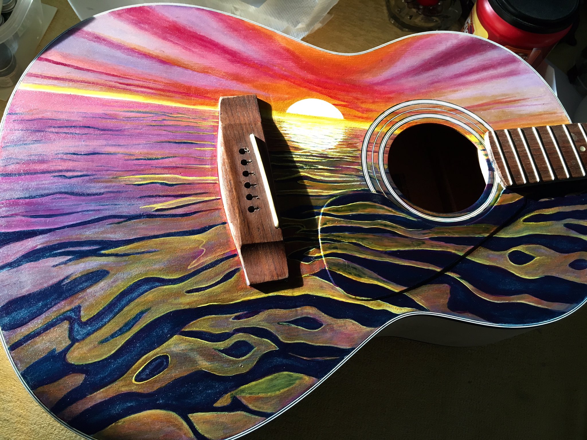 Guitar Paint Designs