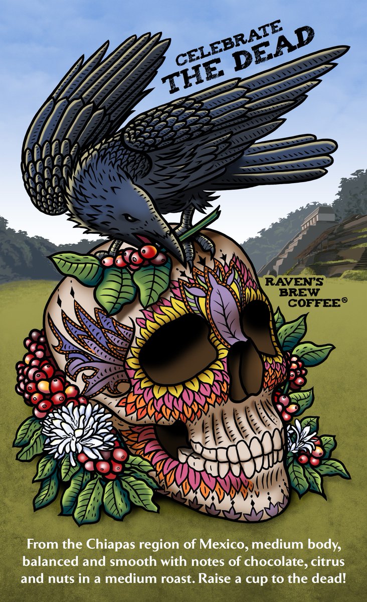Ravens Brew Coffee Seattle / Ray Troll Art / Shop target for dash foods ...