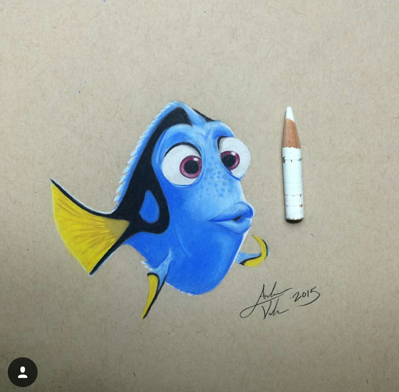 Finding Nemo Pencil Drawing