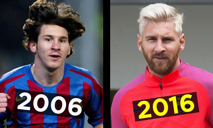 Then and now 10 impressive footballer transformations | talkSPORT ...