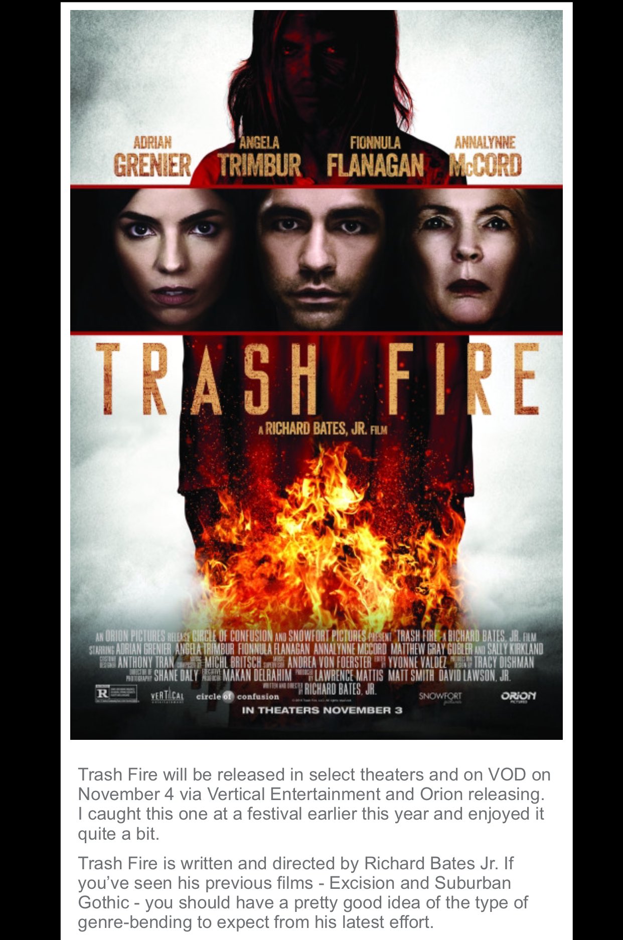 Excision Movie Poster