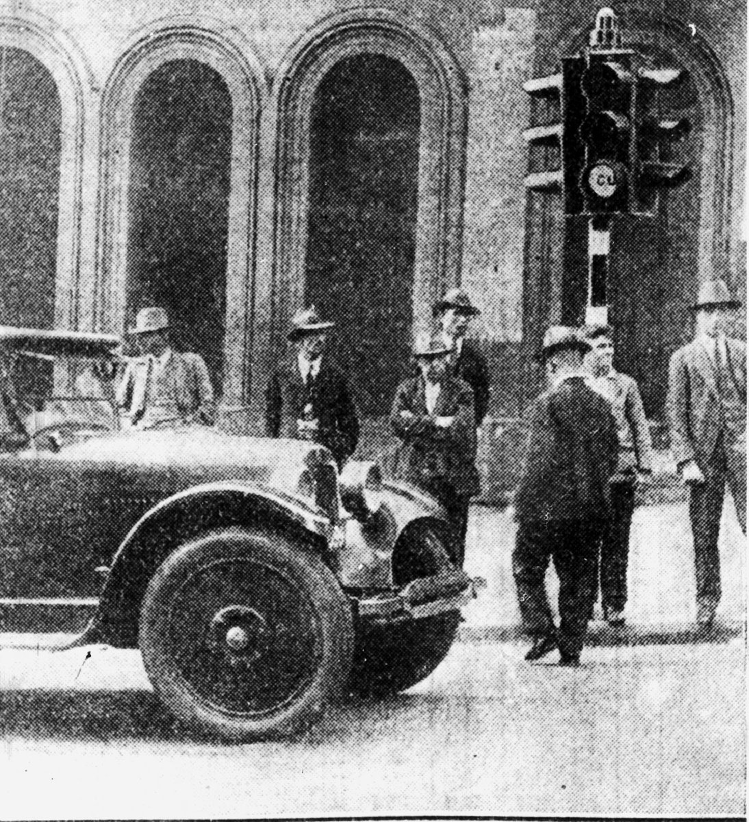 On This Day in 1933 the first traffic light is switched on at the ...