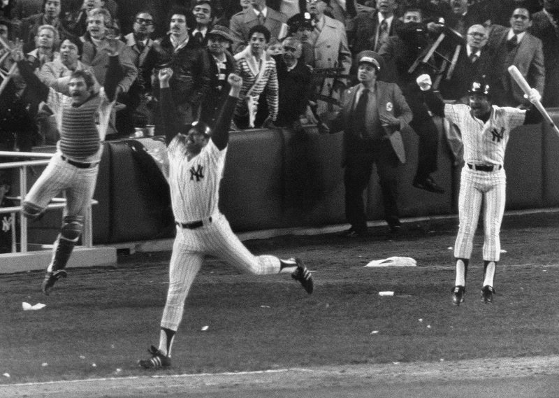 On this date in 1976, Chris Chambliss won the pennant for the Yankees ...