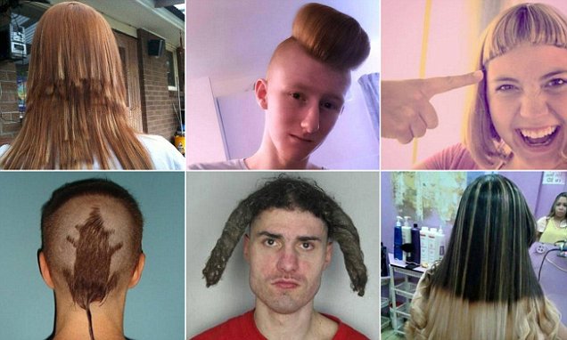 Dip-dye disasters, dreadlocked horns and rat hair-art: The worst hair ...