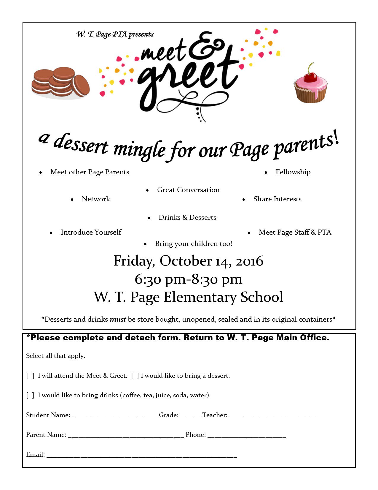 Meet And Greet Invitation Template