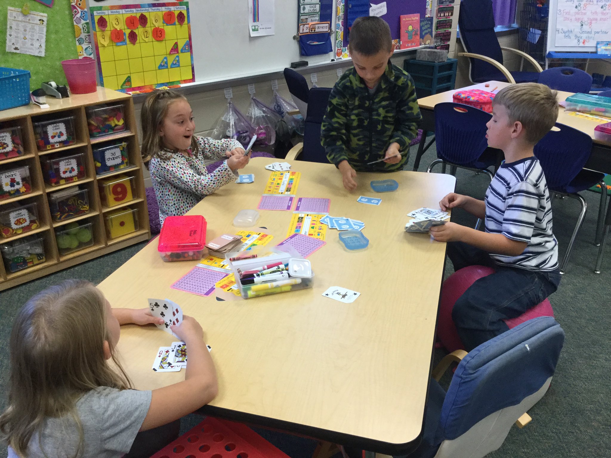 Joanna Campbell on Twitter: "We played Tens Go Fish! The kids LOVED it ...