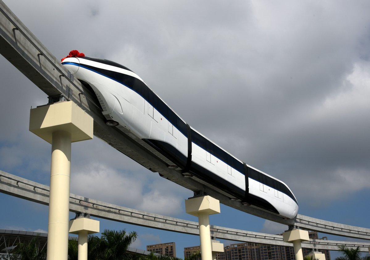 China's electric carmaker BYD debuts budget light train, a low-cost ...