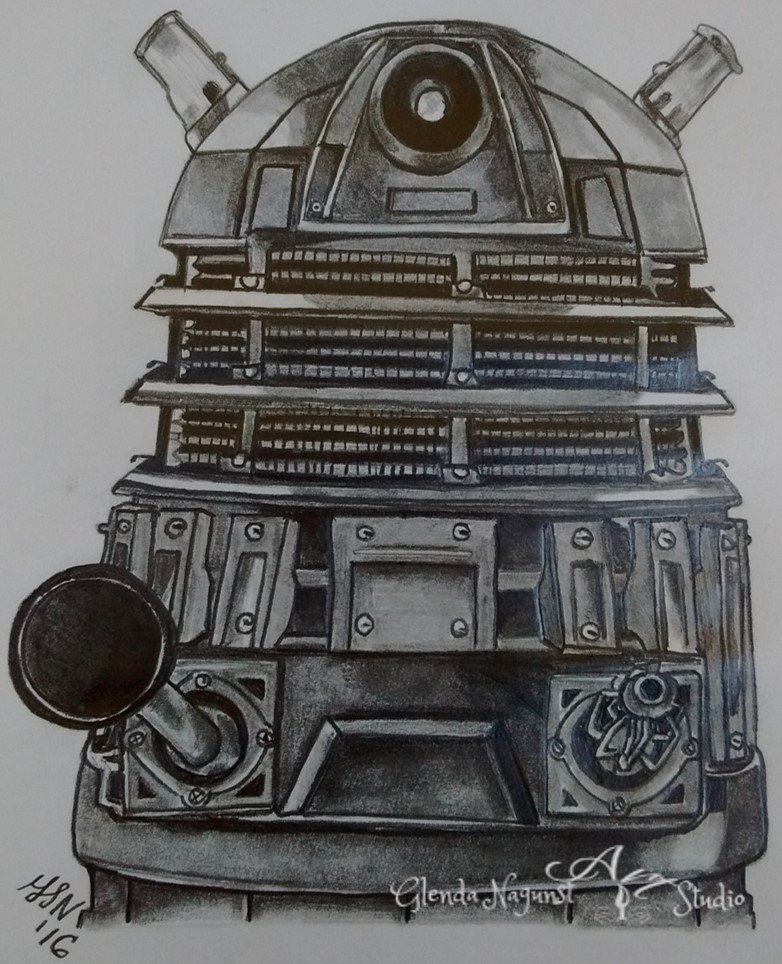 Dalek Drawing