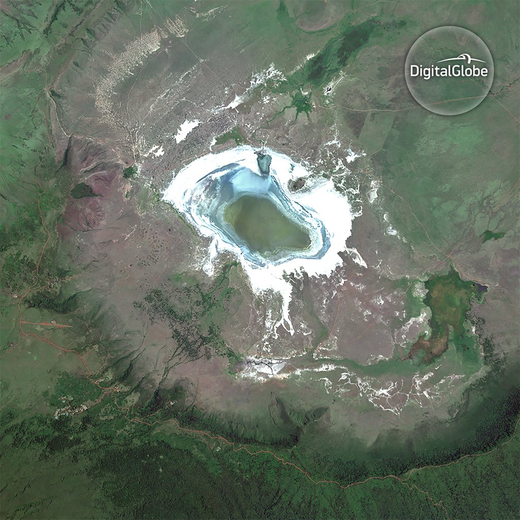 Ngorongoro Crater Aerial