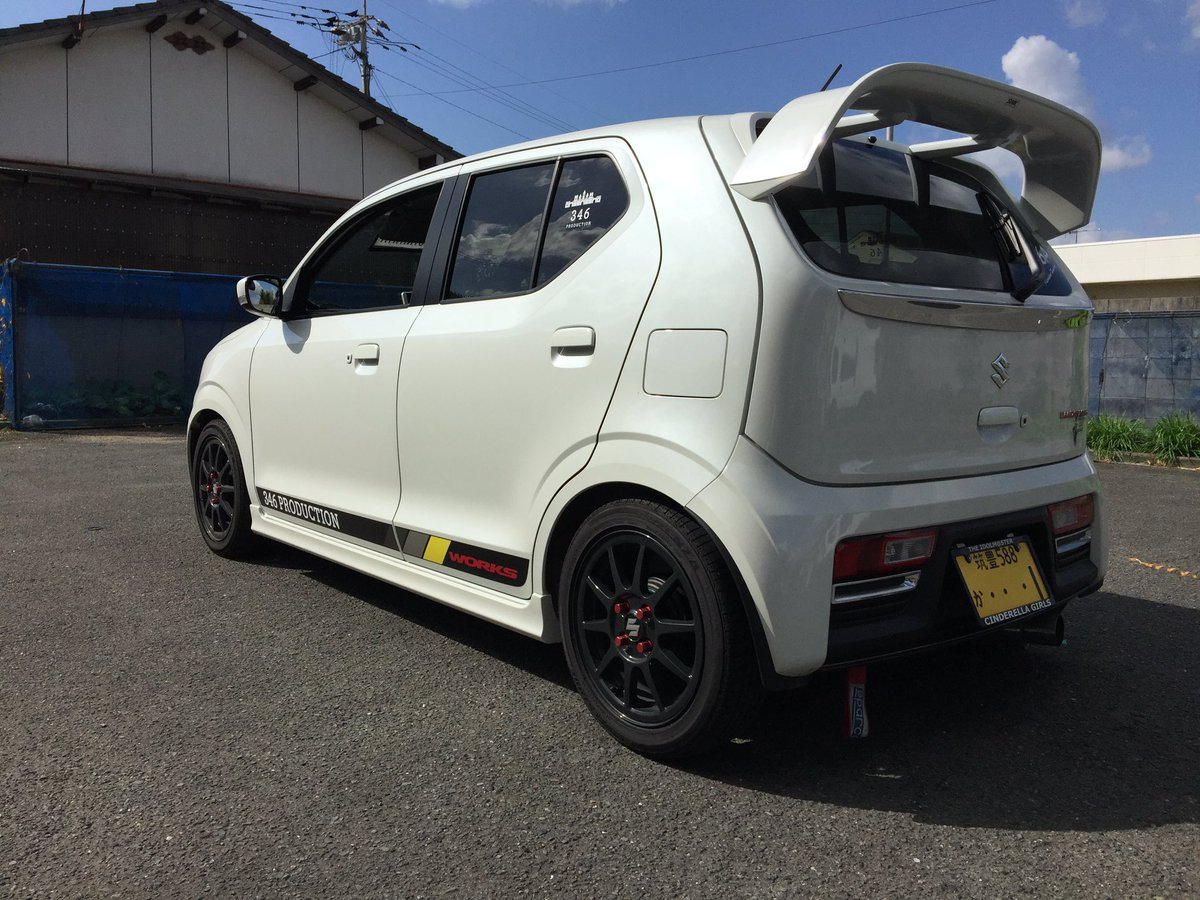 スクリット アルトワークス/RS :SRTZ000026-000-P0:エアロ.カスタムパーツのTopTuner - 通販 - HA36S WRウイング 塗装済み リアウィン