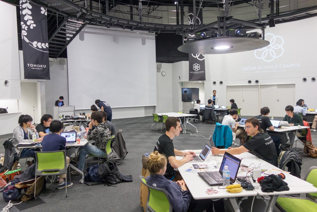 Naoaki Okazaki on Twitter: "JPHACKS 2016 Hack Day 仙台大会，始まりました！ https://t.co/PIflPMtuLP # ...