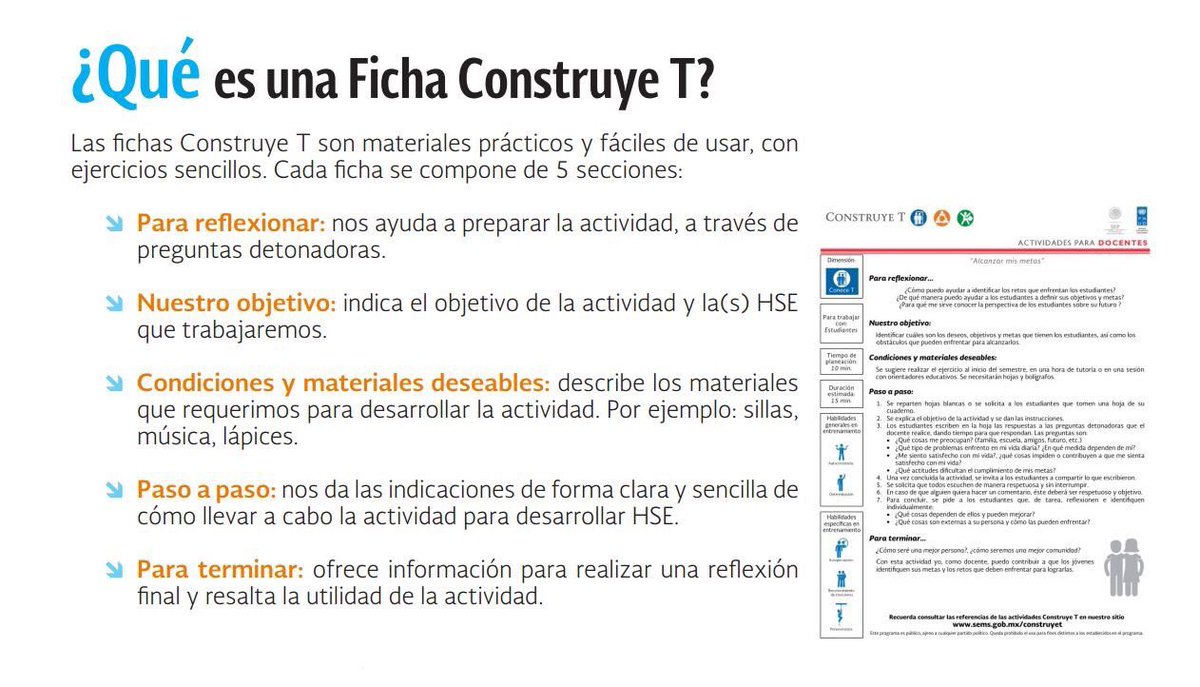 Lecciones Construye T Estudiantes Programa Construye T
