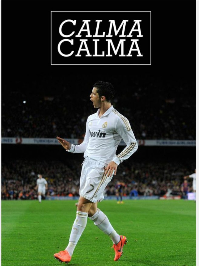 Ronaldo Calma Meme