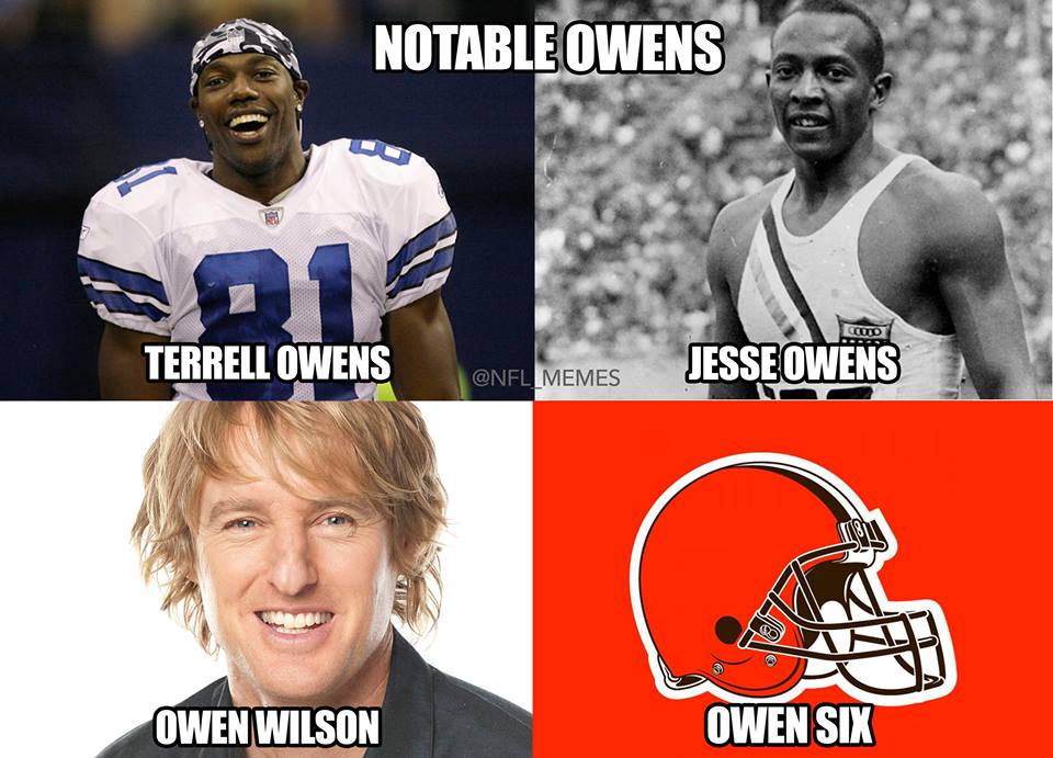 This Browns season is more f'ed up than Owen Wilson's nose.. | NFL ...