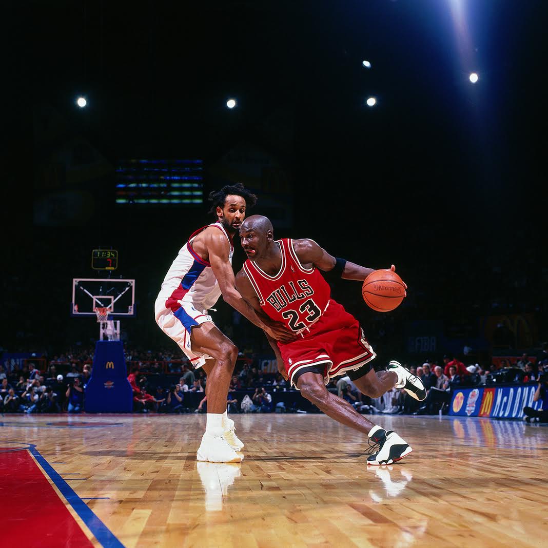 Michael Jordan En París Revista ''American Basket'' Open McDonald's ...
