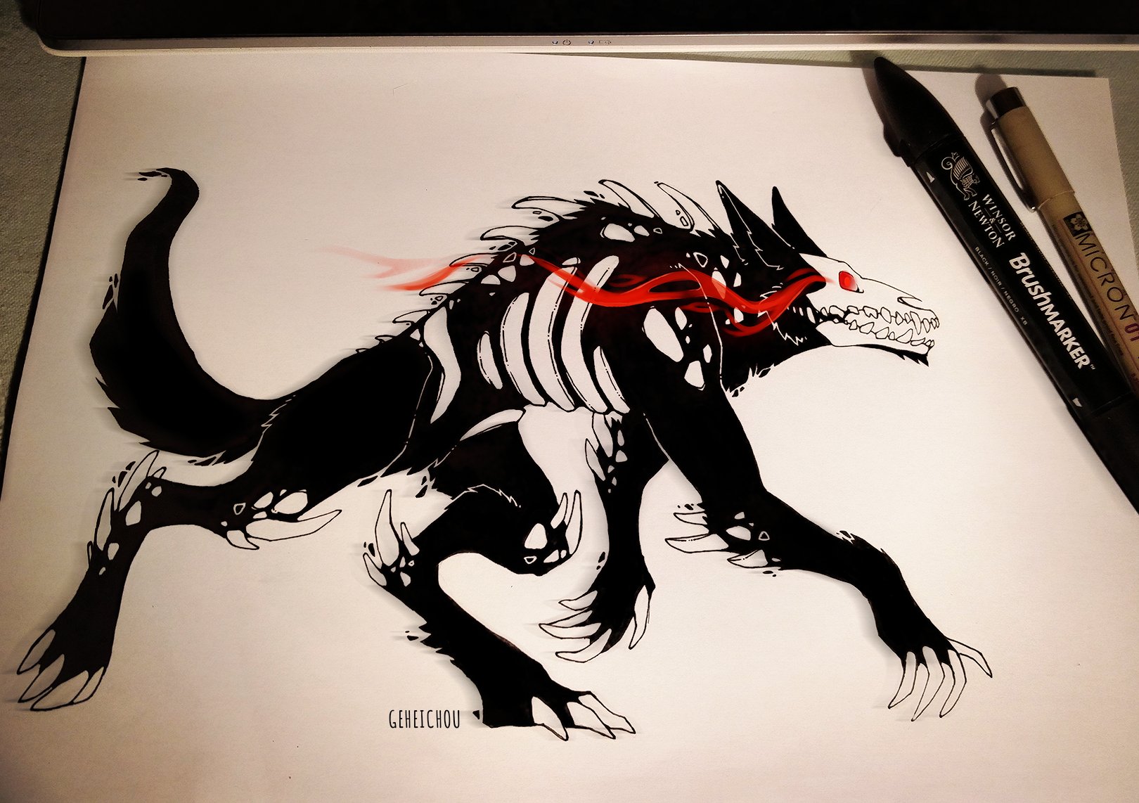 Drawings Of Grimm Creatures