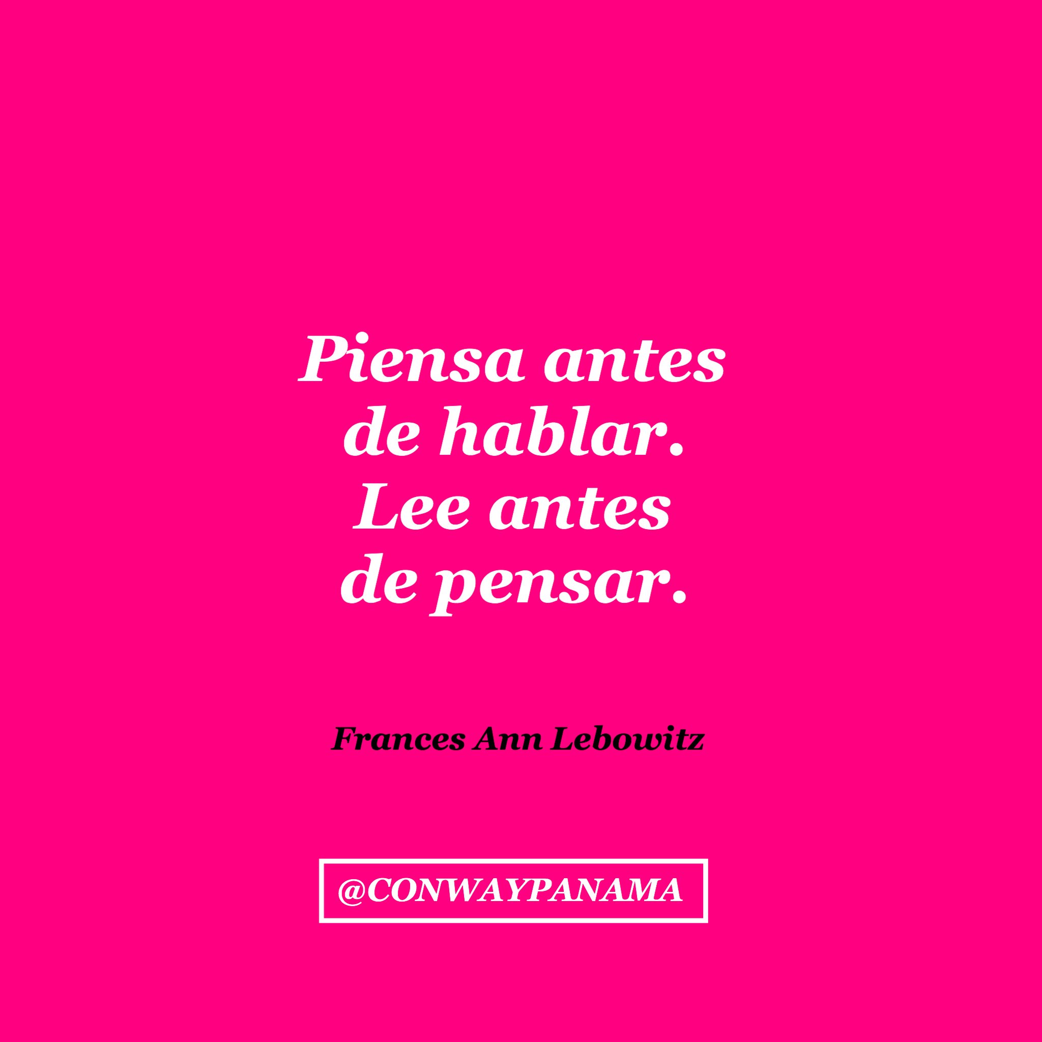 Piensa Antes De Hablar