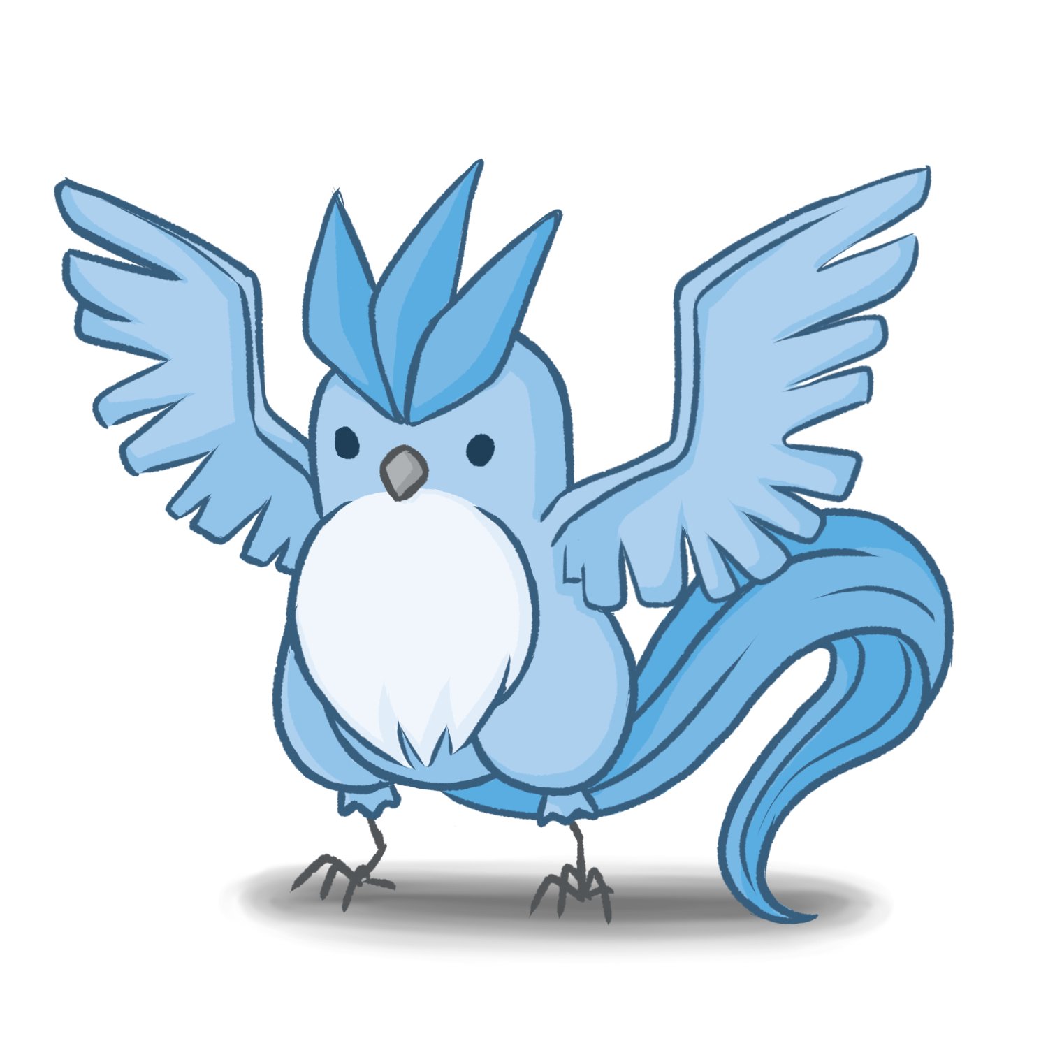 Pokemon Articuno Drawing