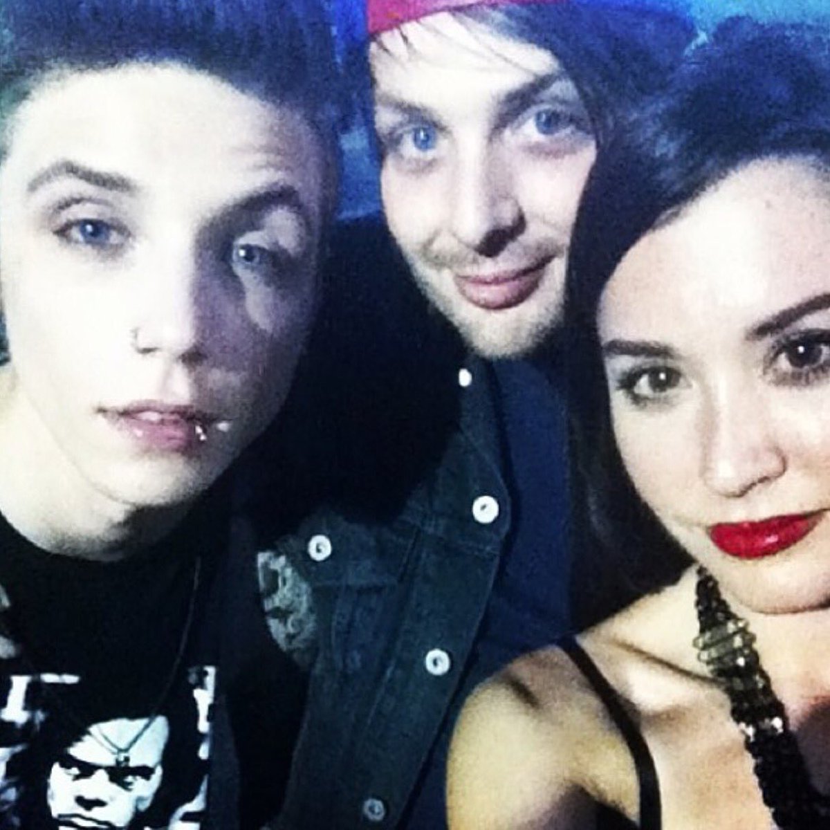 Andy Biersack Agus Demi Lovato