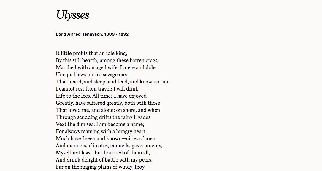 Poets.org on Twitter: "Lord Alfred Tennyson wrote “Ulysses” #otd in ...