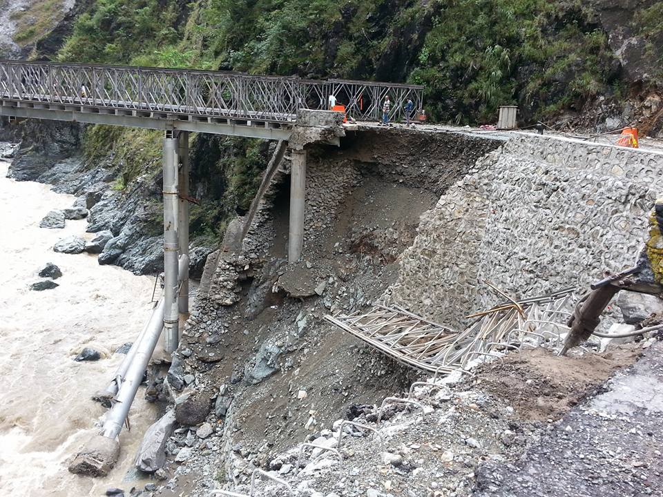 LOOK: Kennon road still not passable; road's bridge eroded during the ...