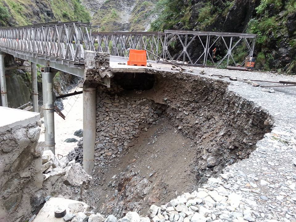 LOOK: Kennon road still not passable; road's bridge eroded during the ...