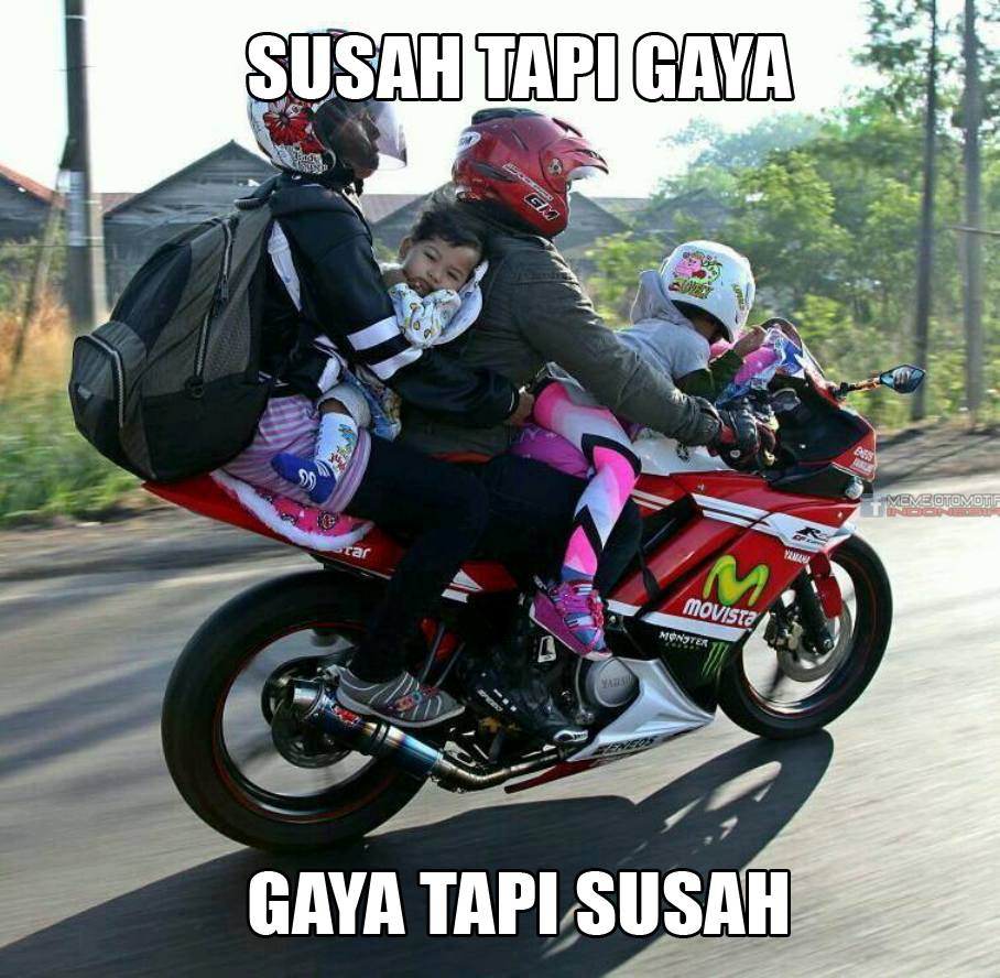 Memes Motor Matic Viral, Seorang Anak Rusak Motor Matic Yang Dibelikan