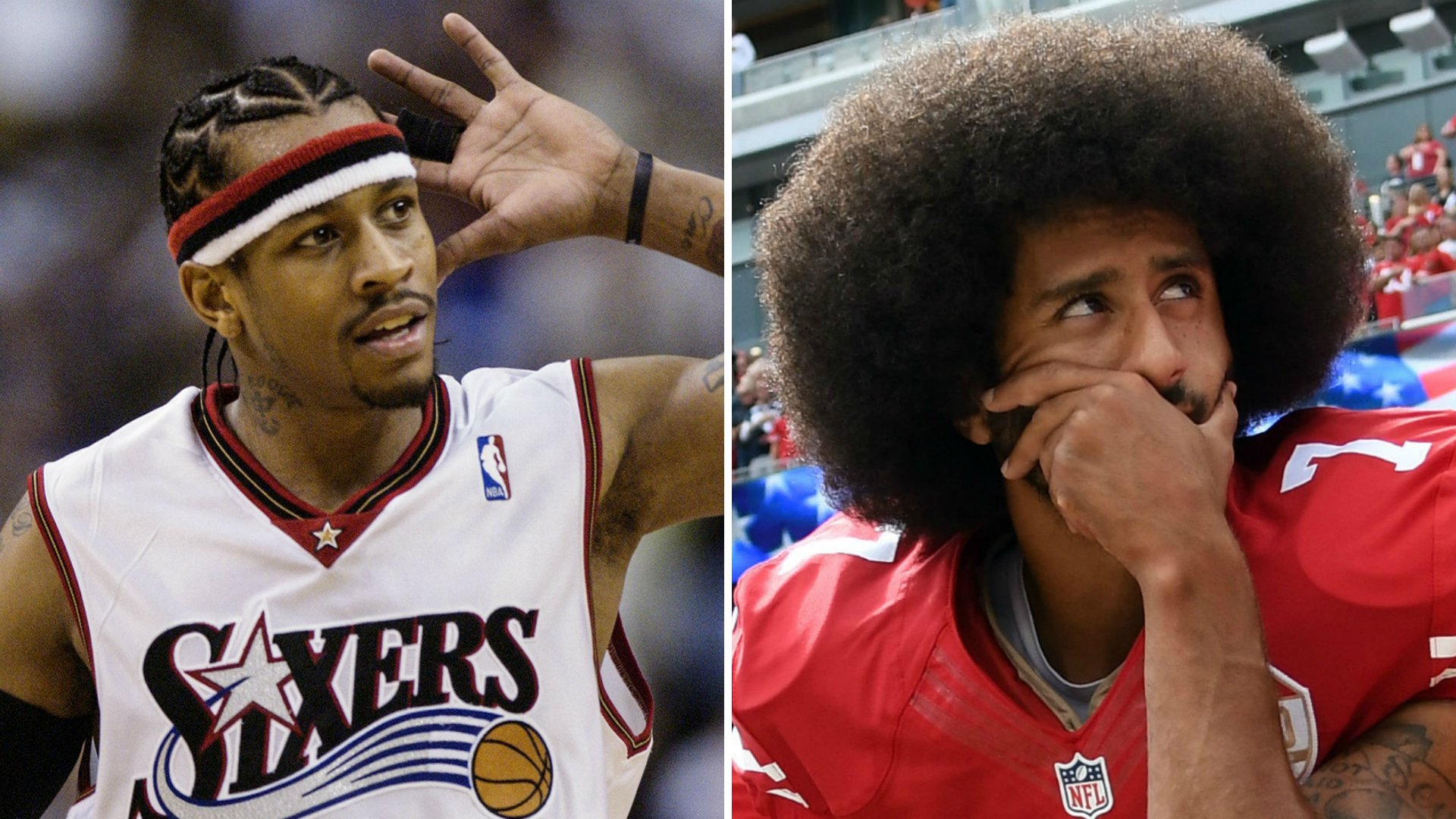 Allen Iverson Afro