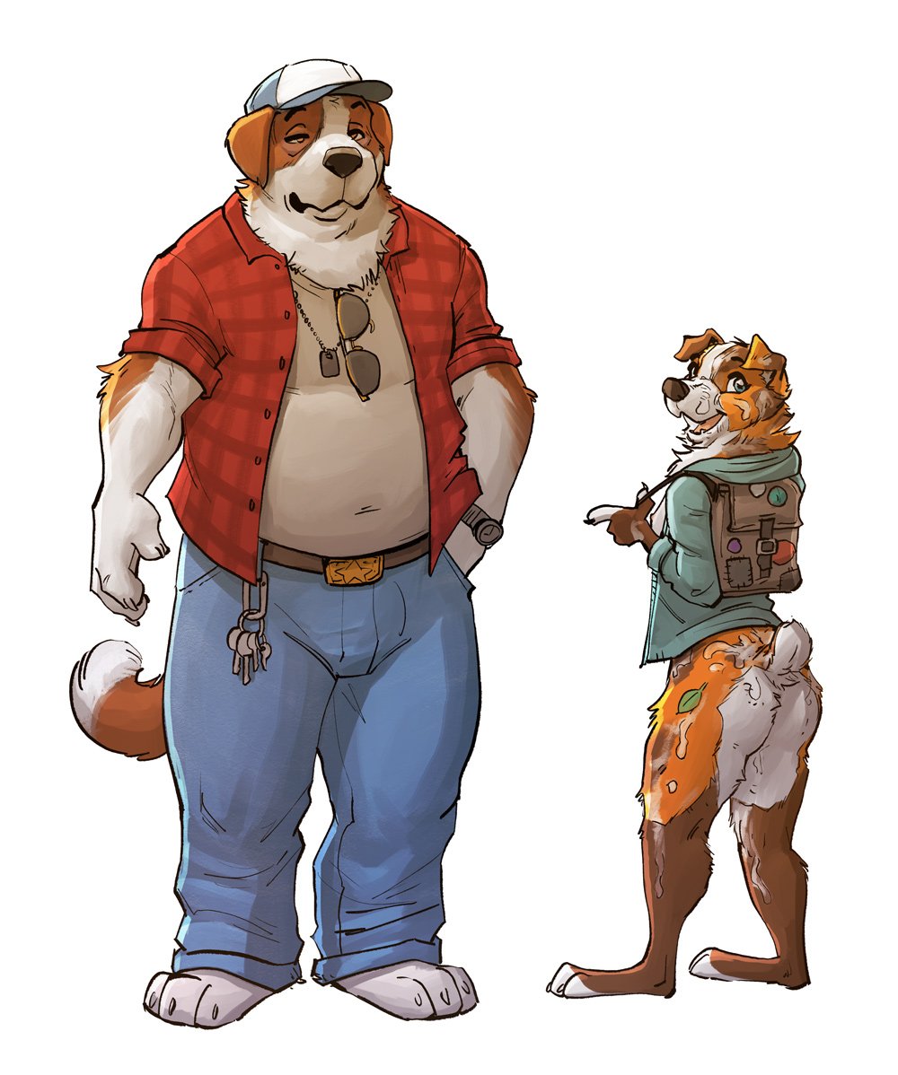 St Bernard Corgi Mix
