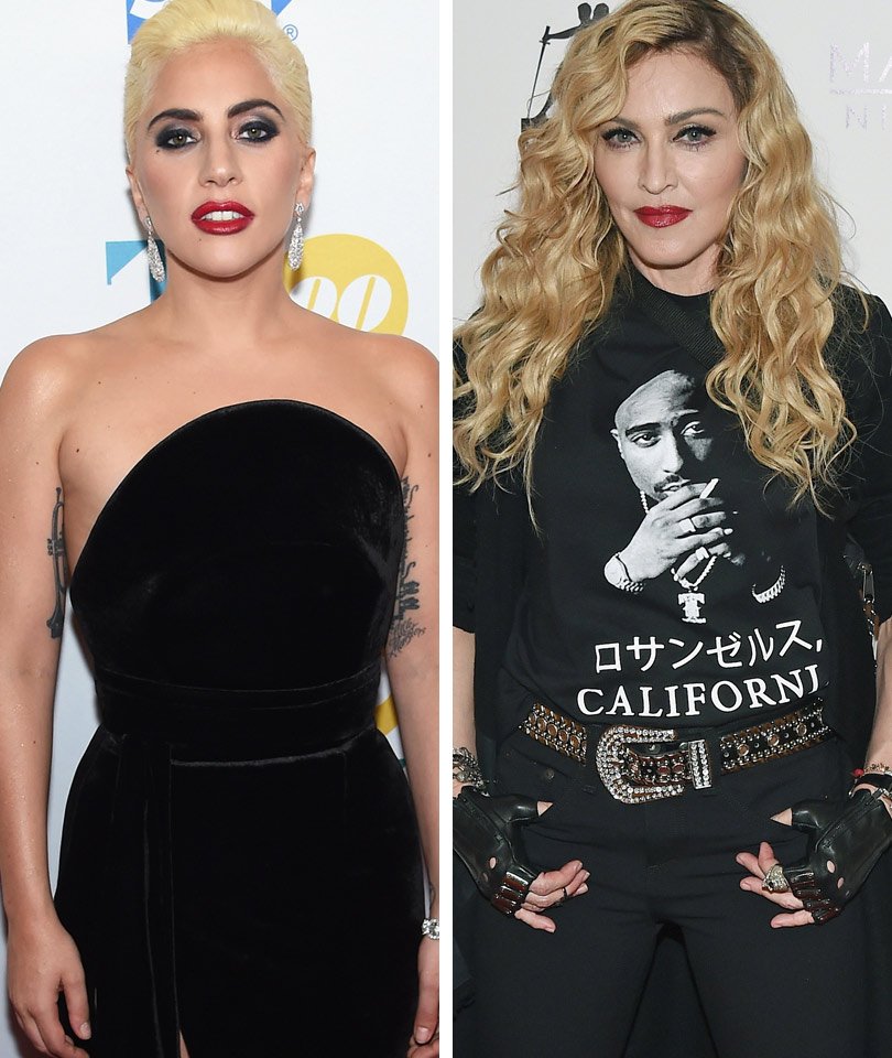 Lady Gaga explains why she's over the comparisons to Madonna: | TooFab ... Lady Gaga explains why she's over the comparisons to Madonna: | TooFab ...
