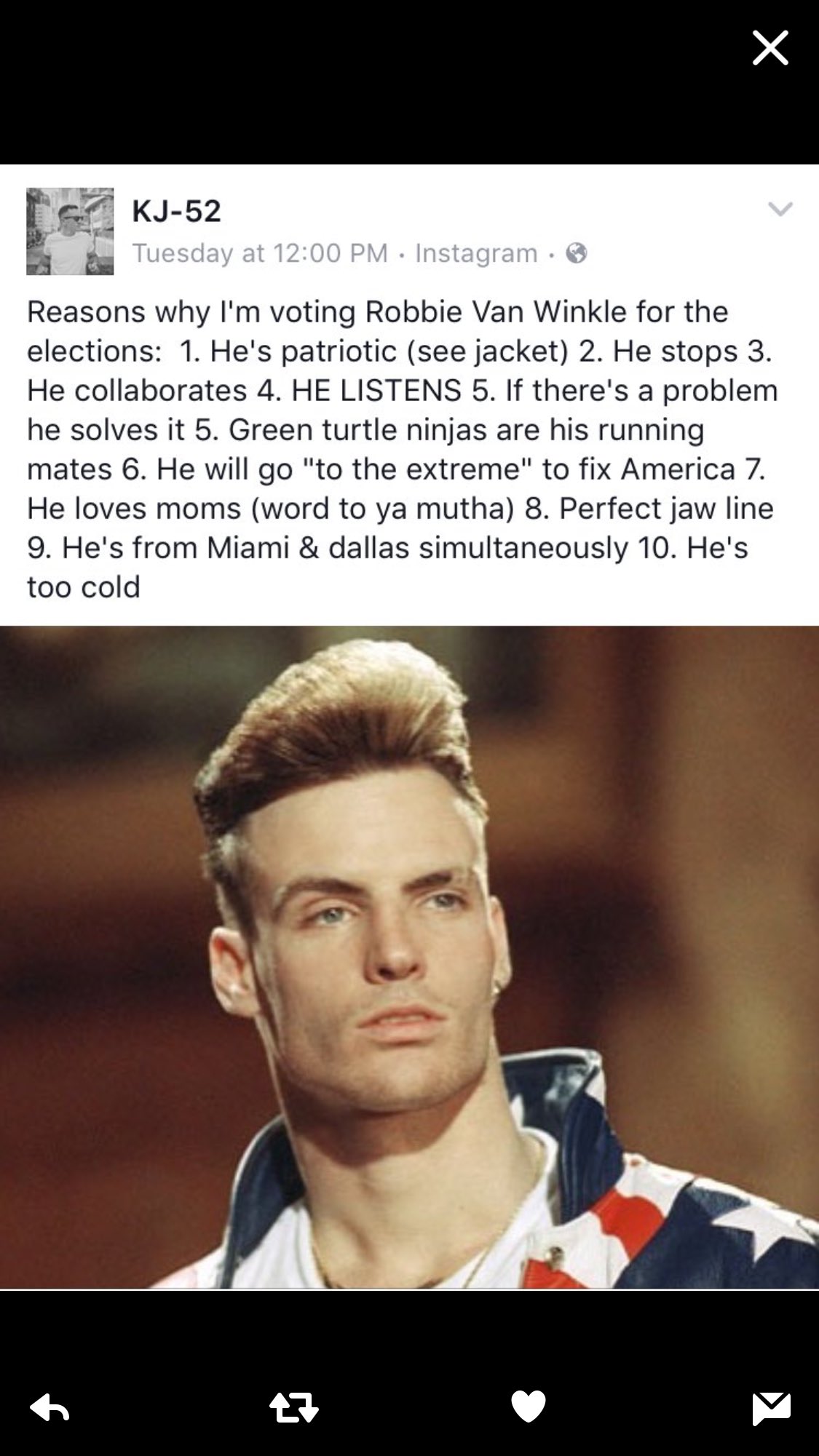 Vanilla Ice President Memes