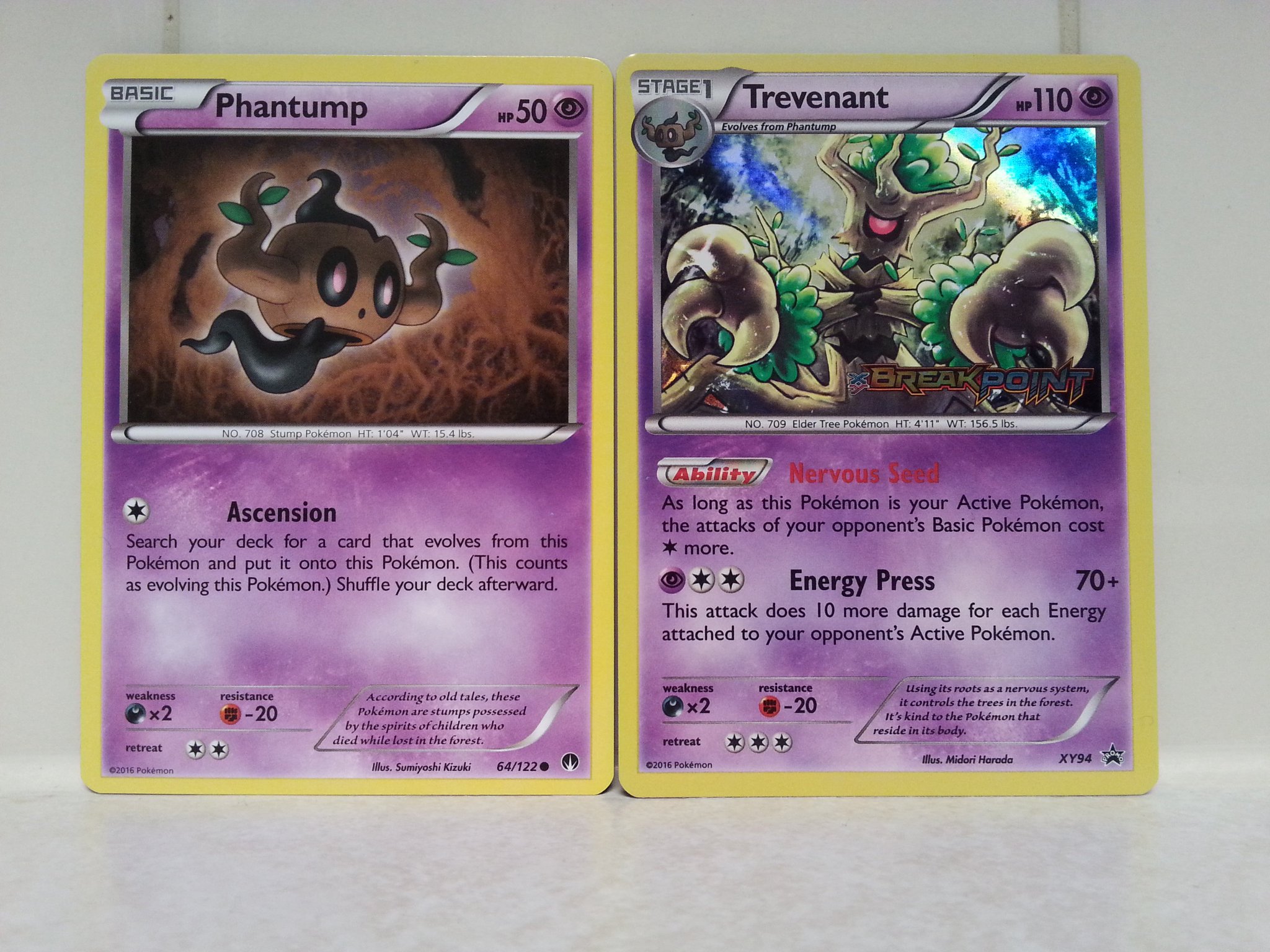 Phantump Evolution Chart