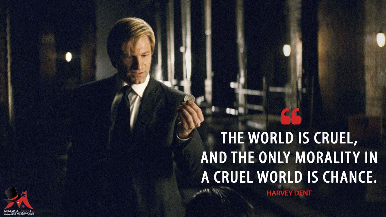 The Dark Knight Quotes Harvey Dent