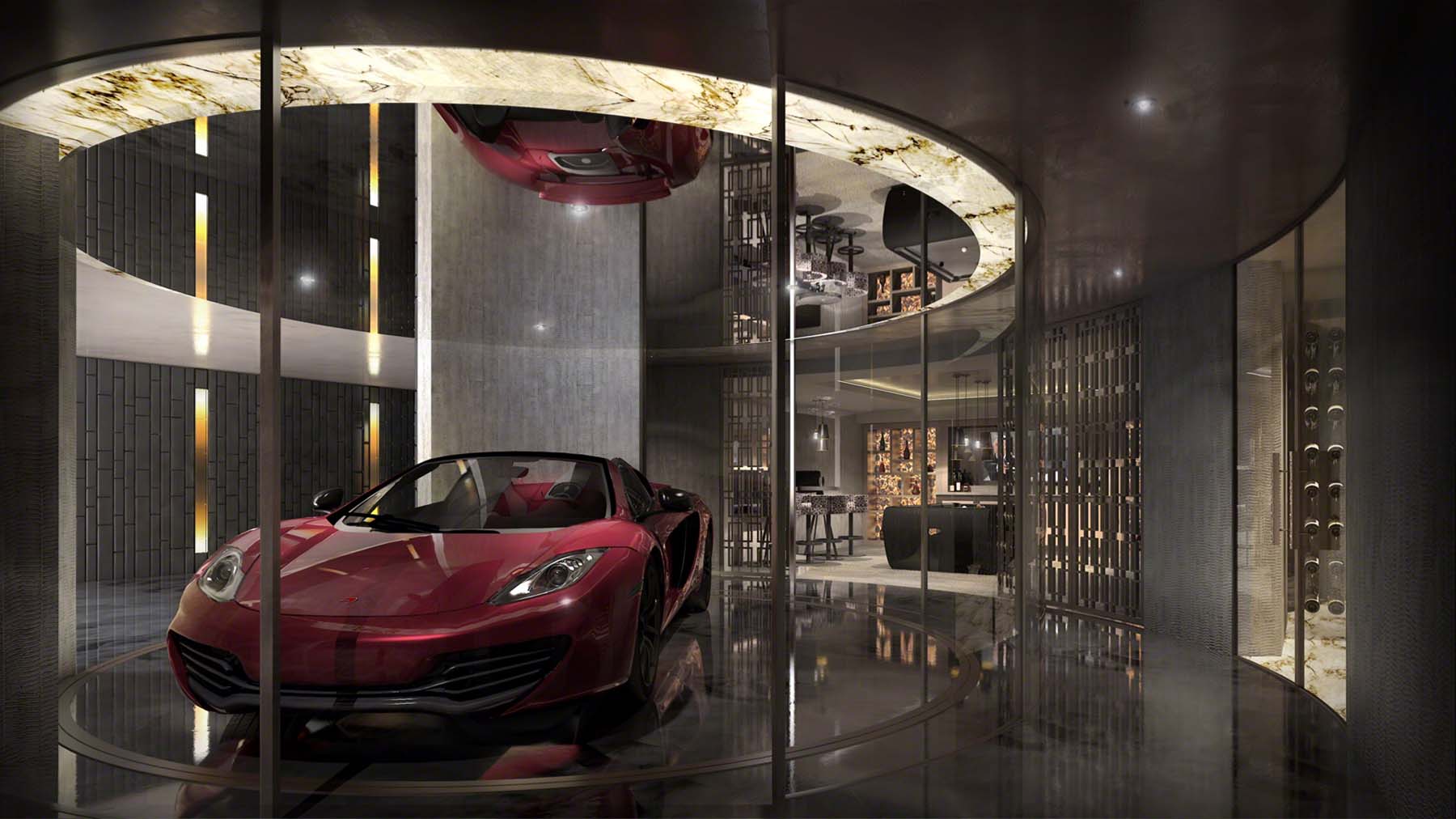 Tony Stark Garage Layout