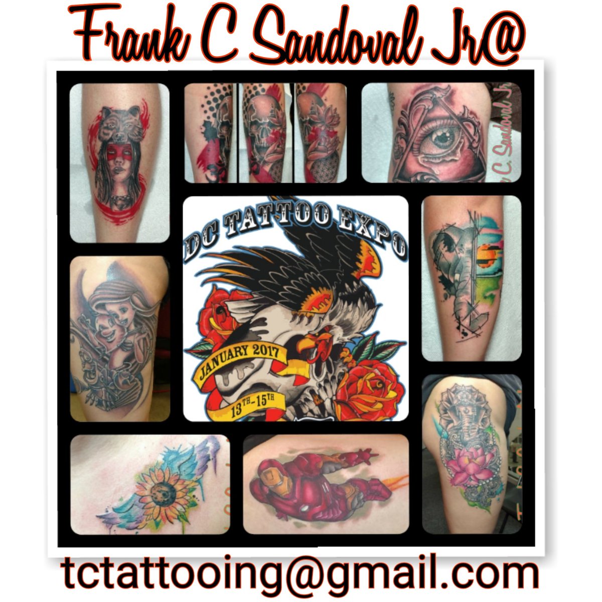 Frank Sandoval Tattoos