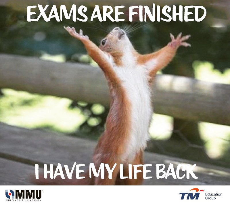 Final Exams Are Over
