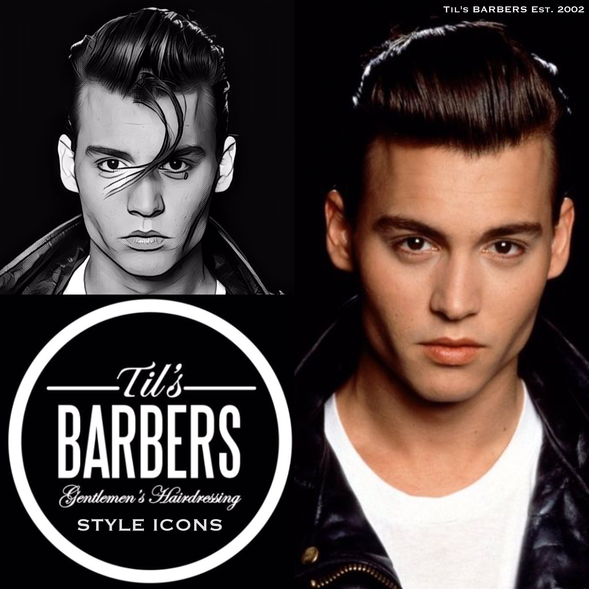 Johnny Depp Pompadour