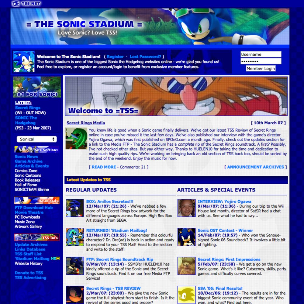 Sonic Stadium News Reviews Community Events On Twitter