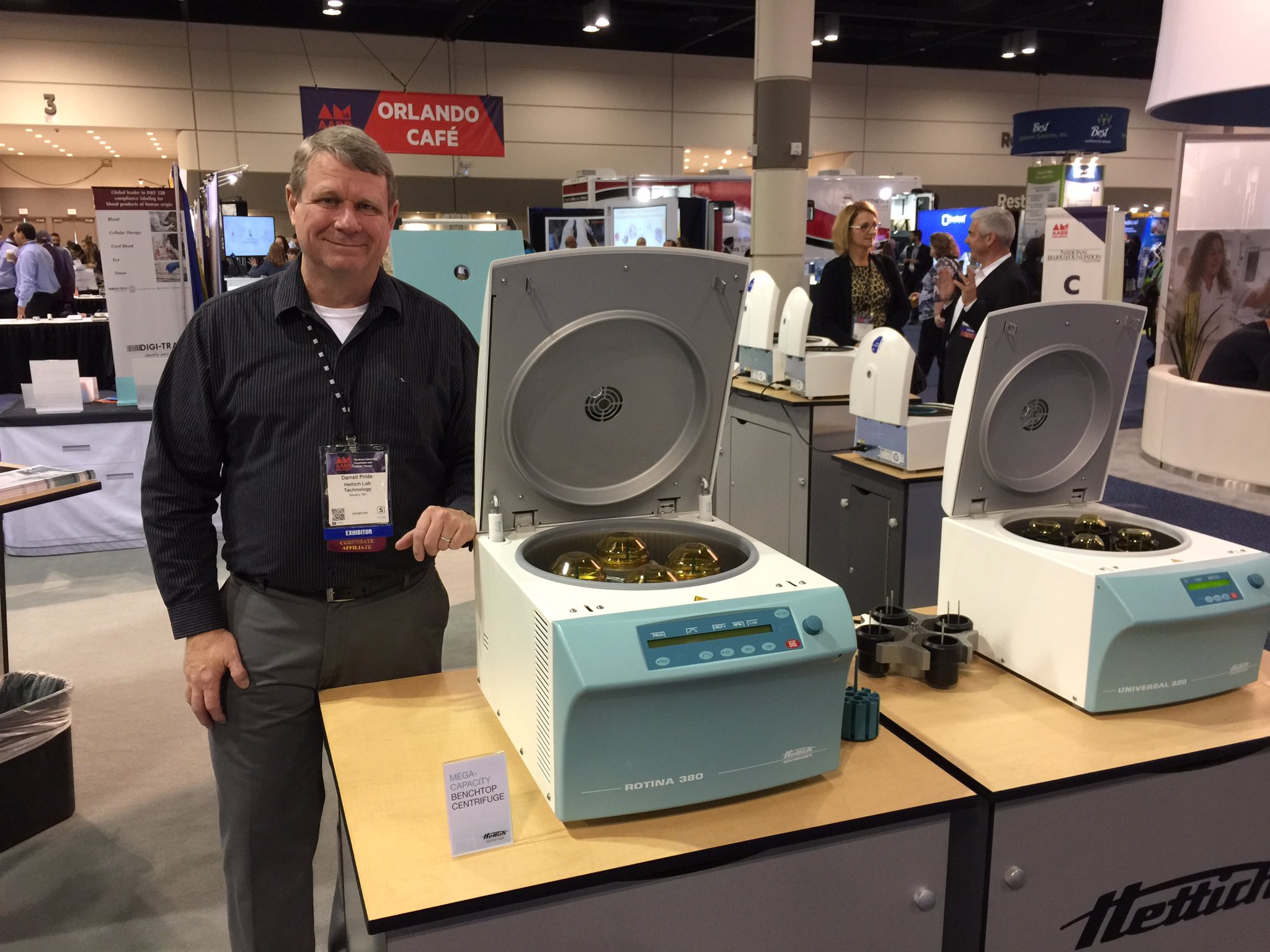 Hettich Instruments on Twitter: "Darrall Pride is ready to answer your questions on centrifuge ...
