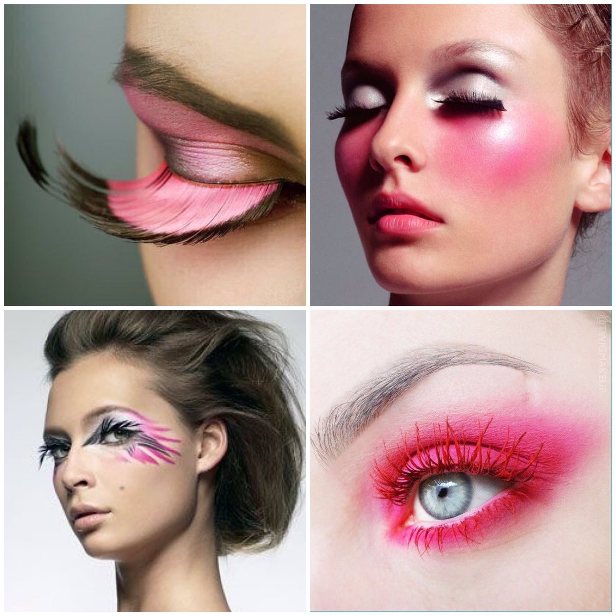 Flamingo Costume Makeup