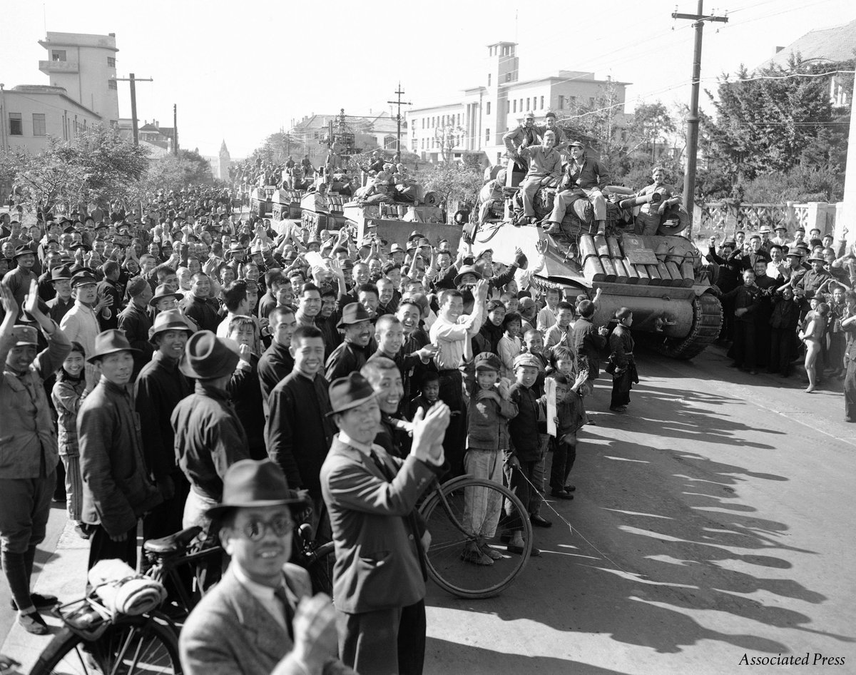 , 1945: The Republic of China takes over the administration of Taiwan ...