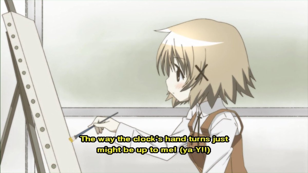 環まさき@まぎれこスケッチ×ハニカム on Twitter: "RT @hidamari_eigo: The way the clock's hand turns just might be ...