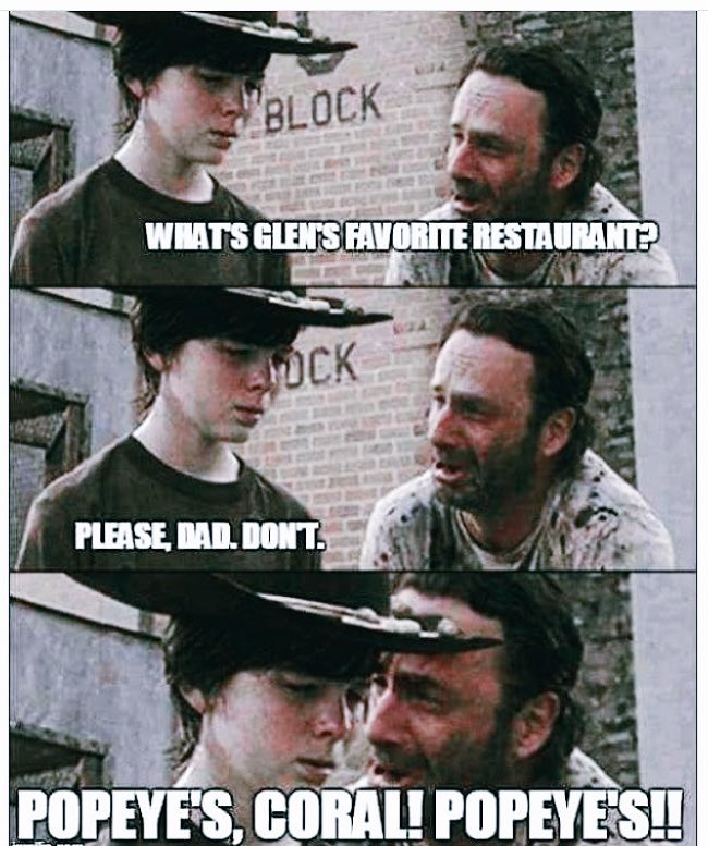 Walking Dead Carl And Rick Meme Coral