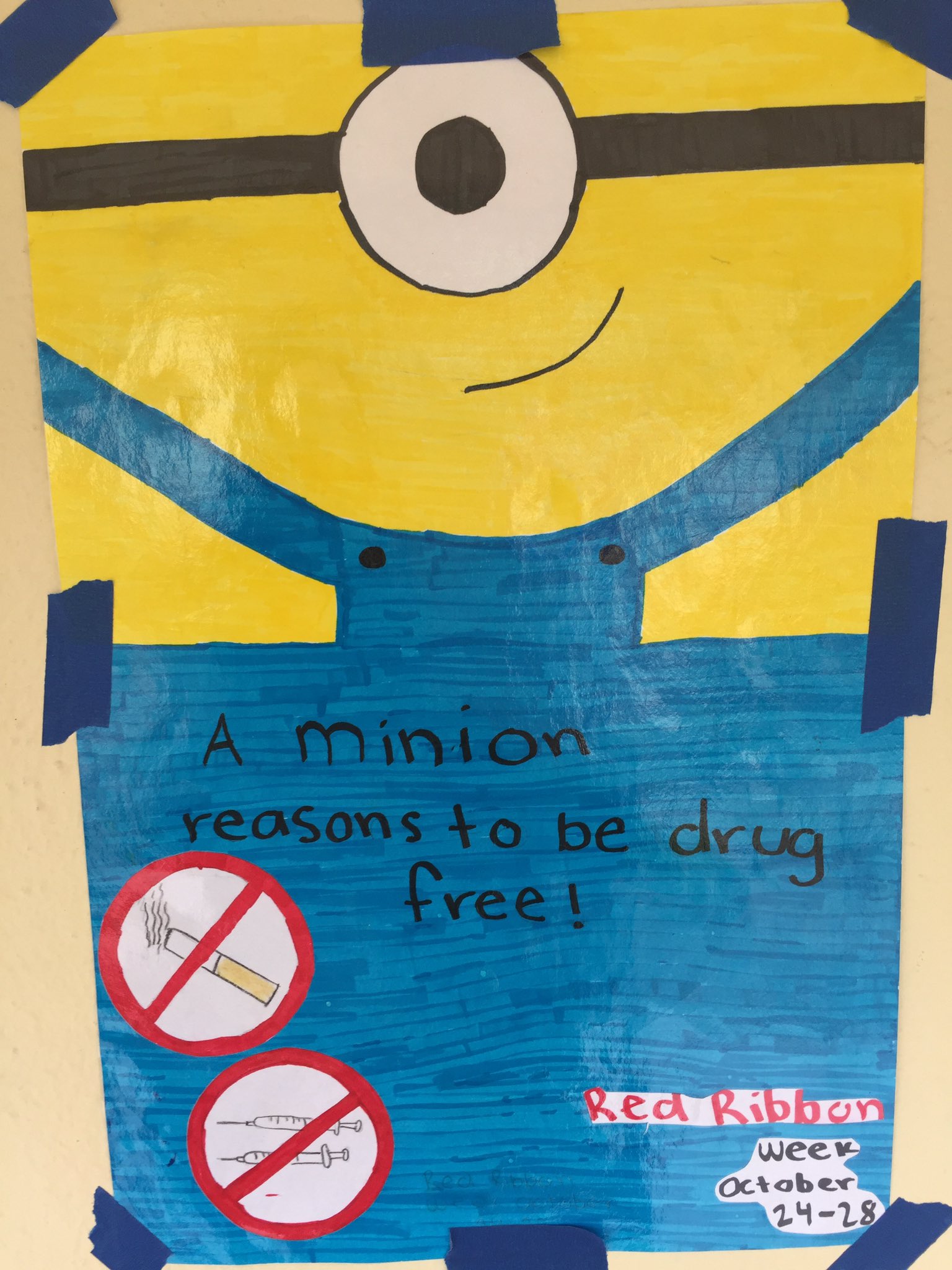 Cool Red Ribbon Week Posters